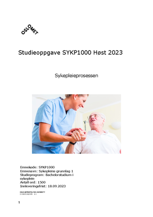 SYKP1000 - Ferdig Oppgave - Samarbeid i grupper og team Hva er ...