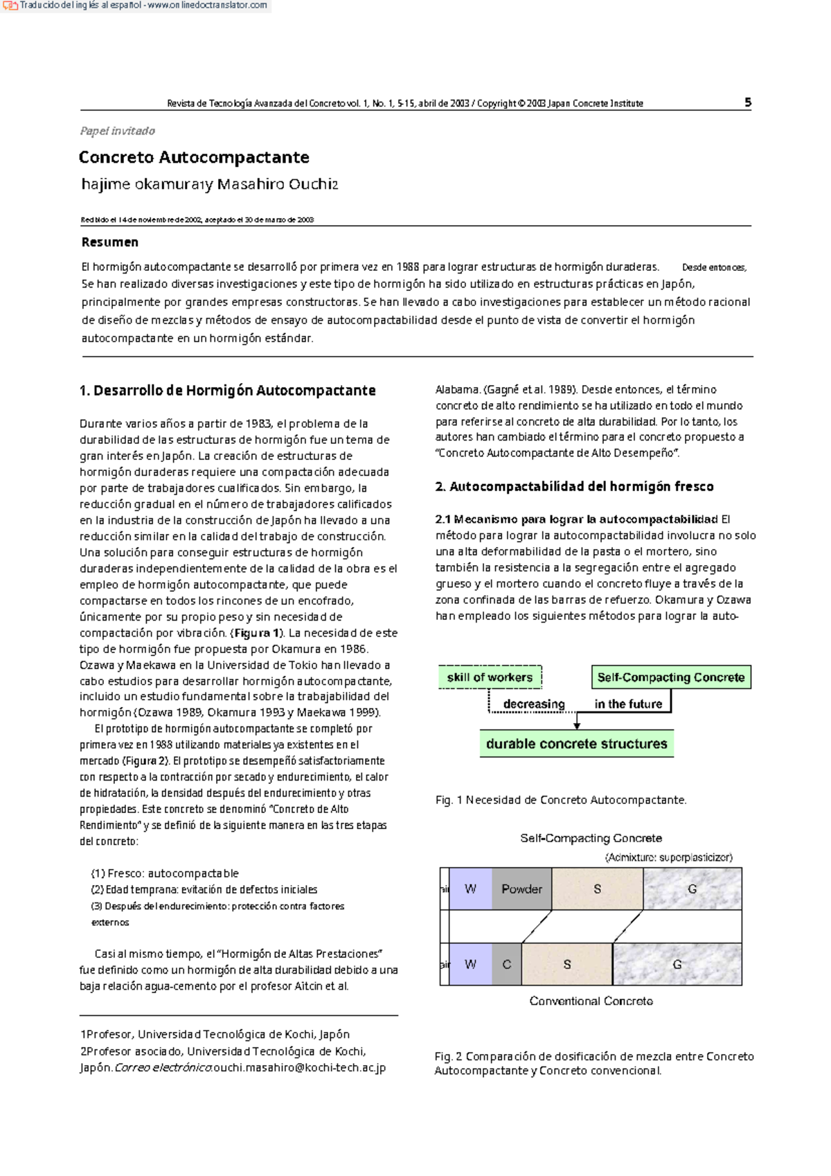 1 1 5 - CONCRETO AUTOCOMPACTABLE - Revista de Tecnología Avanzada del ...
