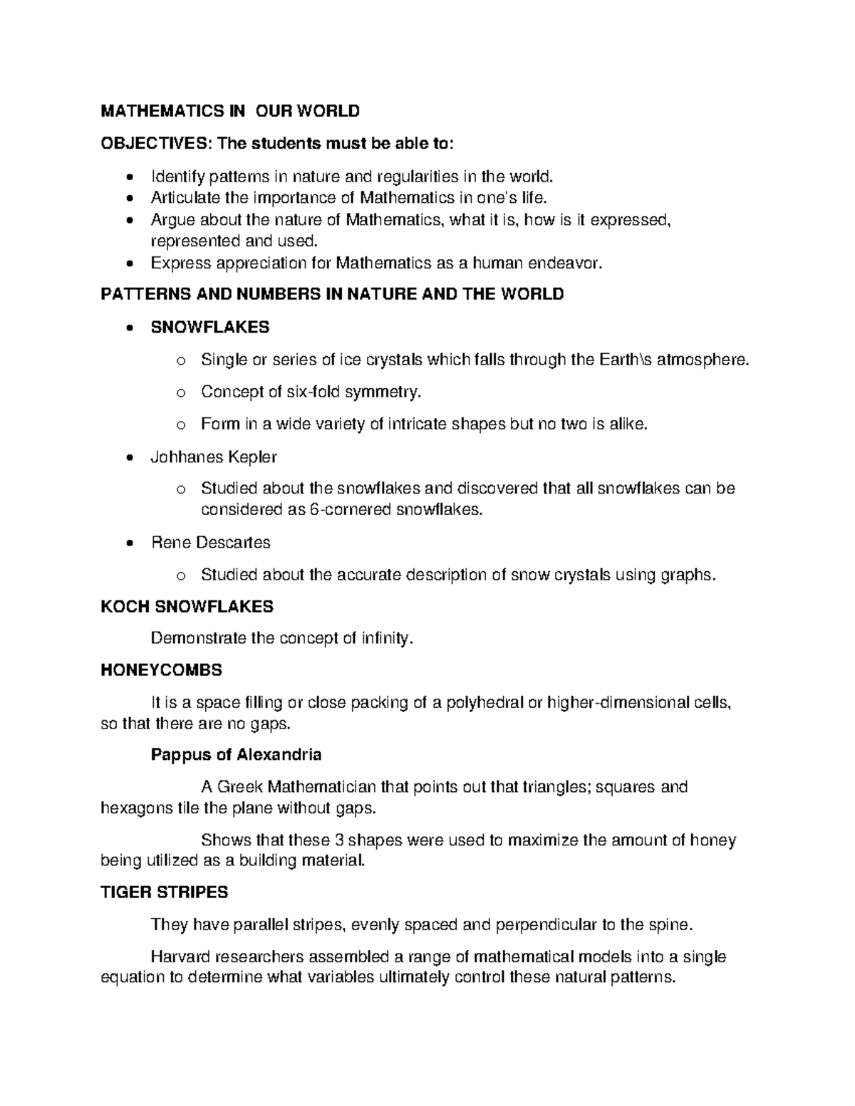 Modern Mathematics - This can help you with your MMW module activities ...
