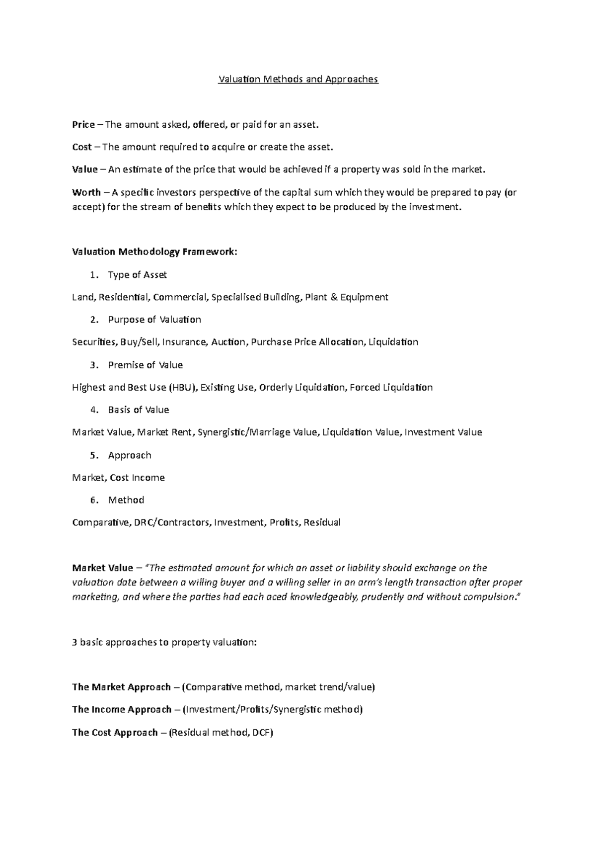 18.04.2023 RICS Online Webinar - Valuation Methods and Approaches ...