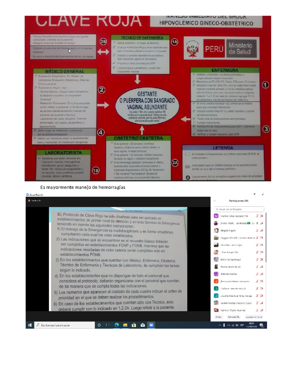 Clave roja azul amarilla - fisiopatología - Es mayormente manejo de ...