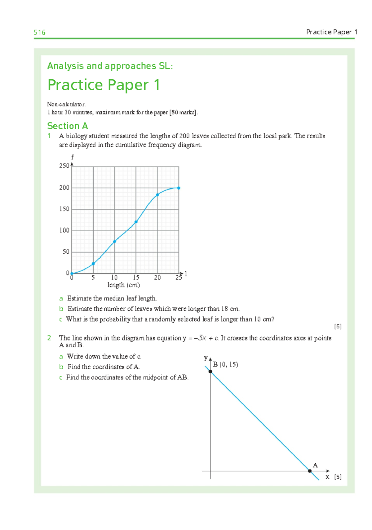 P1 P2 AASL Revision - lkoij - Analysis and approaches SL: Practice ...