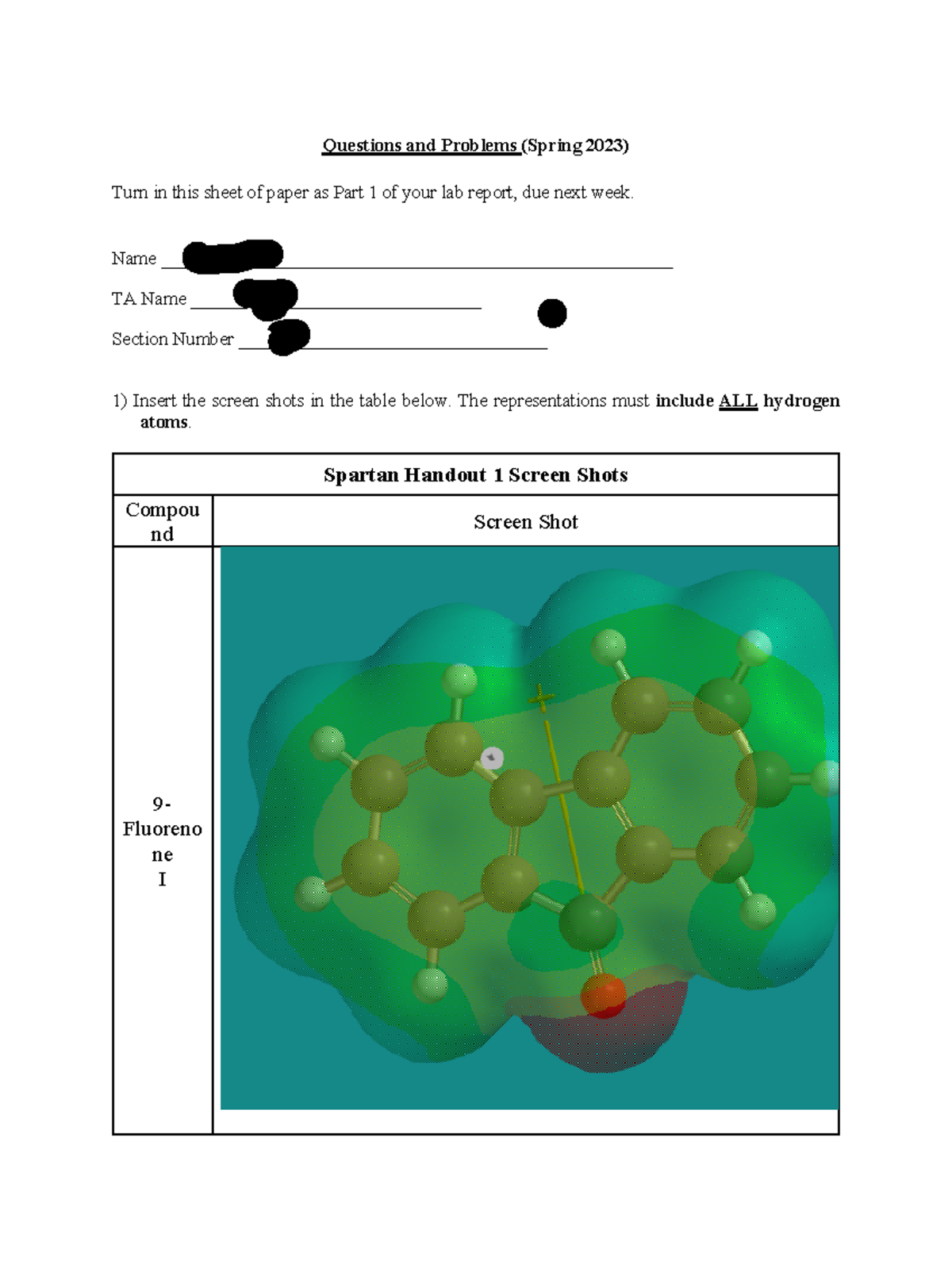 Annotated-Spartan Handout 1 Spring 2023 - Questions and Problems ...