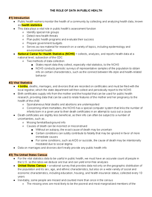 Chapter 1 Intro to Public Health - PUBLIC HEALTH: SCIENCE POLITICS, AND ...