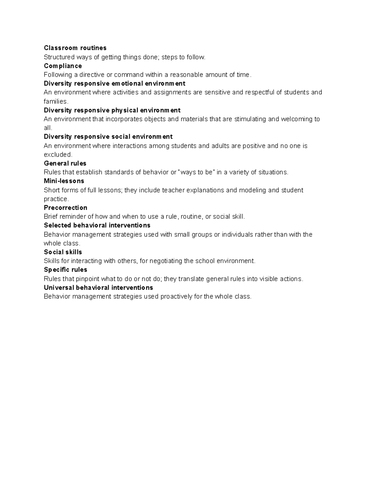 Chapter 8 keyterms( Instructional Strategies) - Google Docs - Classroom ...
