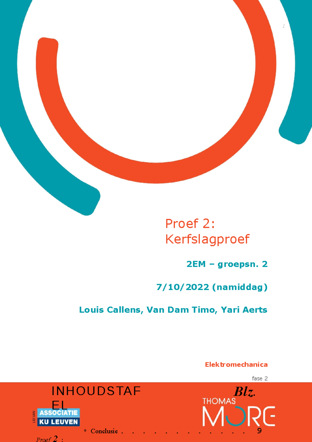 Materialen Proef 2 - Proef 2: Kerfslagproef 2EM – groepsn. 2 7/10/2022 ...