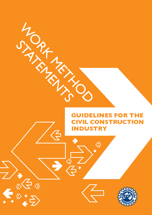 Method Statements Civil - CIVIL CONSTRUCTION TECHNOLOGY METHOD ...