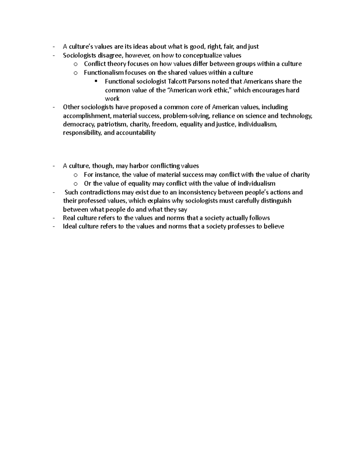 Cultural Values (Sociology) - A culture's values are its ideas about ...