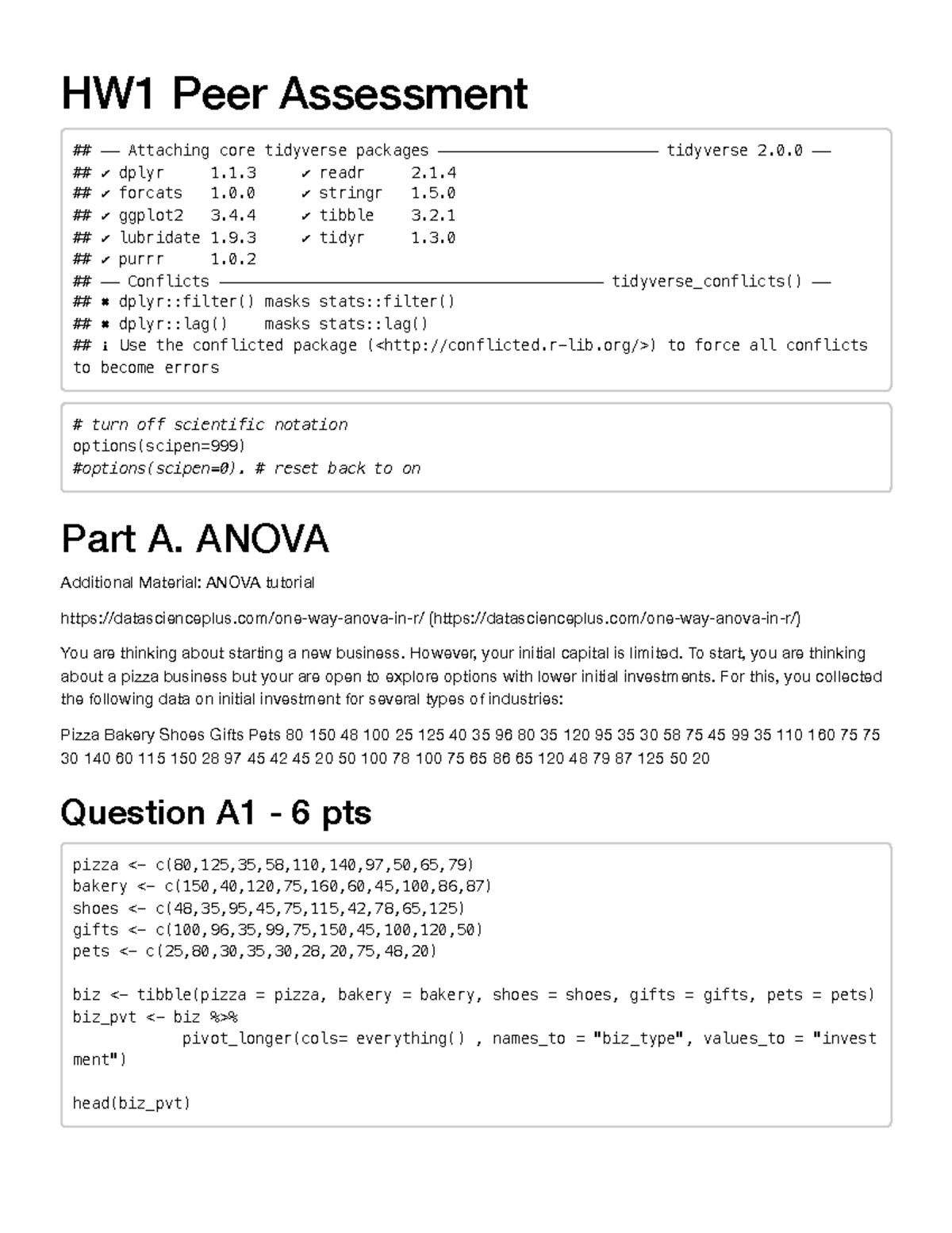 HW1 Peer1 - HW1 - HW 1 Peer Assessment ── Attaching core tidyverse packages ...