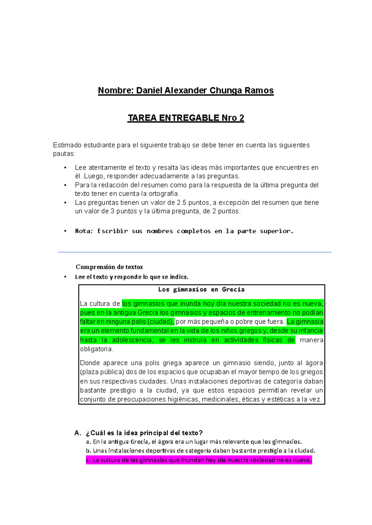 DOC-20240525-WA0085 - Espero sea de tu ayuda - Nombre: Daniel Alexander Chunga Ramos TAREA - Studocu