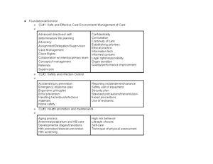 Four Example PES Statements - ineffective cerebral perfusion, urinary ...