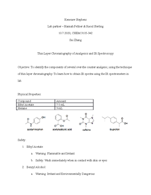 Organic Chemistry Laboratory Final Exam Study Guide - In the document ...
