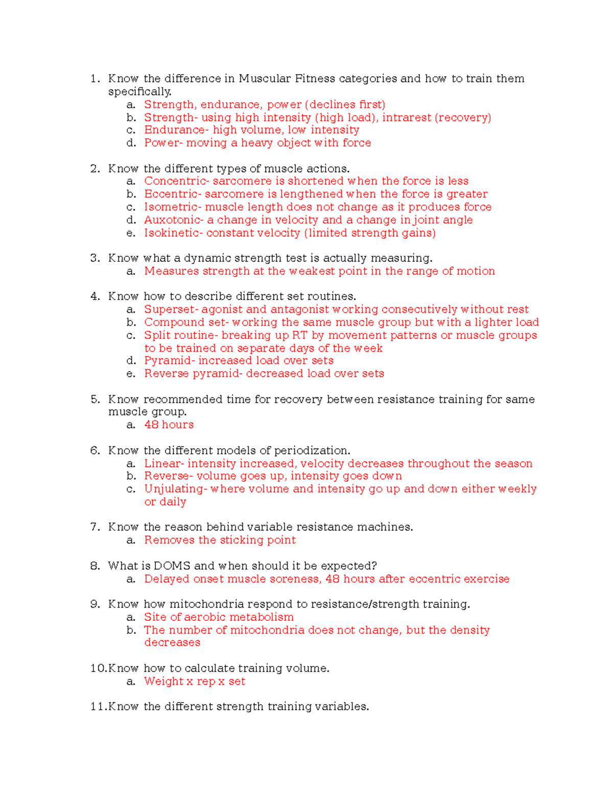 EXAM 02 Study Guide - Exam 2 Review Dr. Cantrell - Know the difference ...
