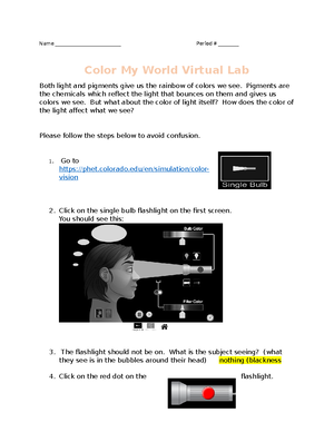 Ideal gas law lab (completed) - phet.colorado/ Open the Phet simulation ...