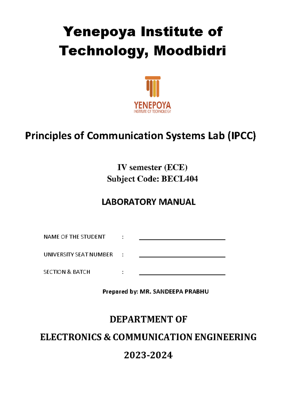 BEC402 PCS LAB - Many programming language- specific APIs include ...