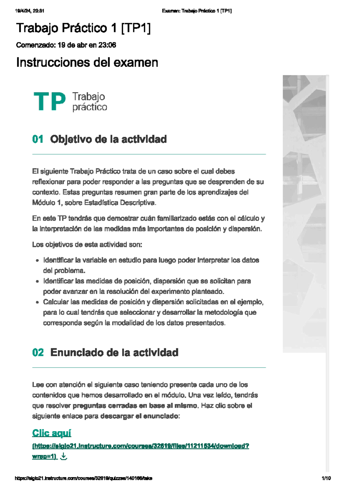 TP1 y TP2 aprobados Analisis I - Herramientas Matemáticas 1 - Studocu