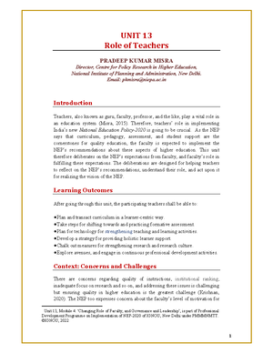 Module 3-Unit-9-English - UNIT 9 Digital Education/Technology-Enabled ...