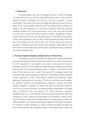 GPIM1022 Penulisan - coursework written assignment - INSTITUT ...