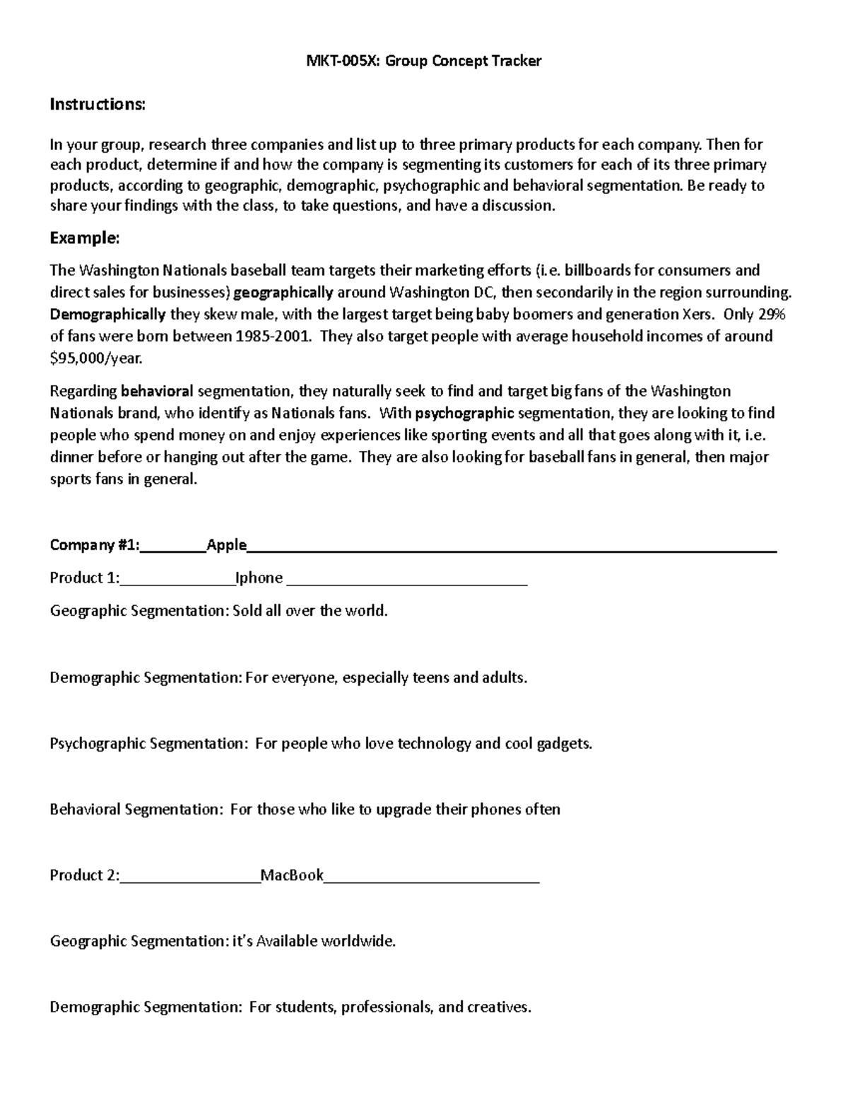 MKT-005X- Group Concept Tracker Template - MKT-005X: Group Concept ...