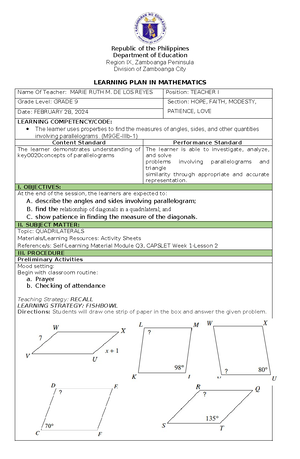 1st Quarter EXAM MATH 10 - MATH 10 1 ST QUARTER EXAM (100 Items) - Studocu