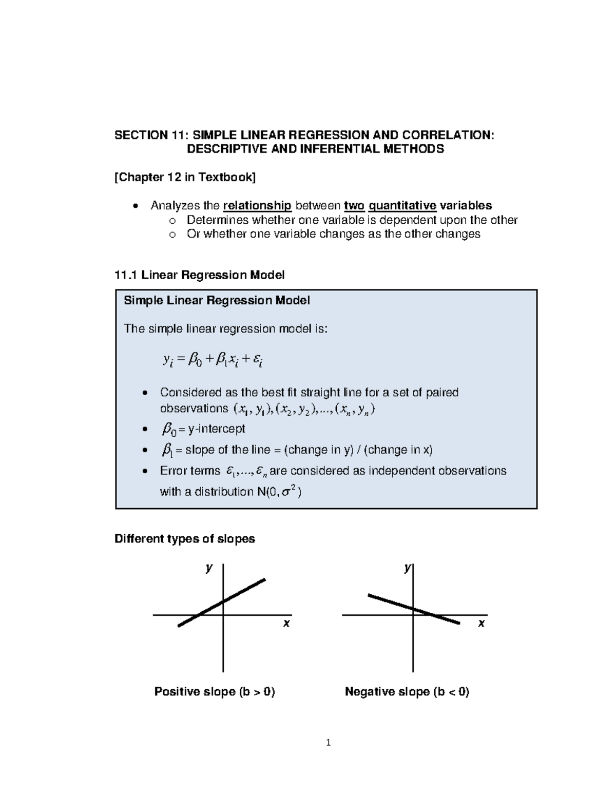 STAT 235-Lecture Notes-Section 11 (Chapter 12)-Simple Regression ...