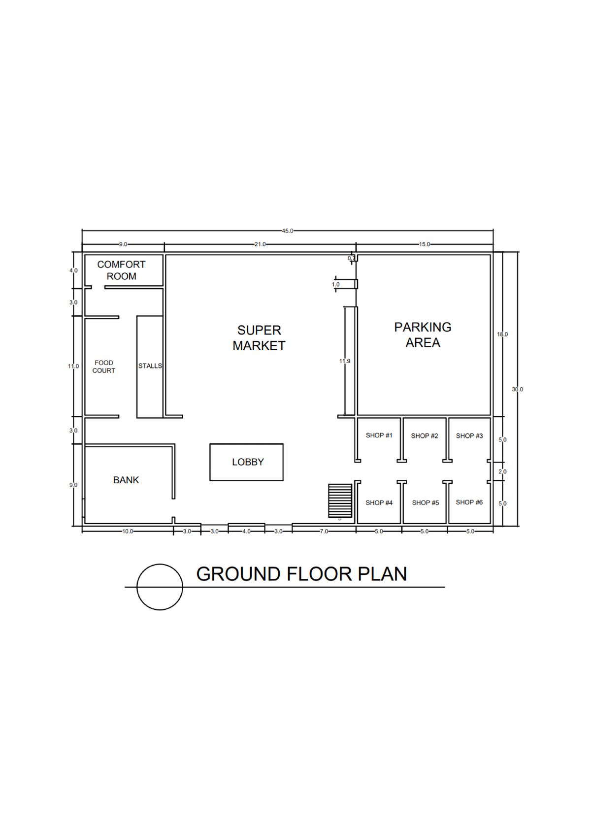 Illumination_Design_For_Commercial_Building - Comfort Room 1 Area: 9m x ...