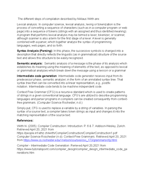 Microprocessor jayram - Microprocessor: A microprocessor is a multipurpose, programmable, - Studocu
