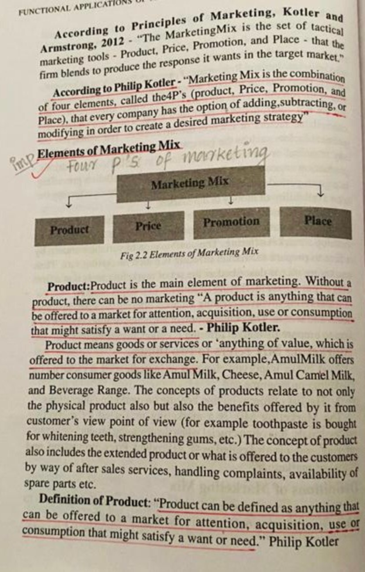 Elements of marketing mix - Marketing Management - Studocu