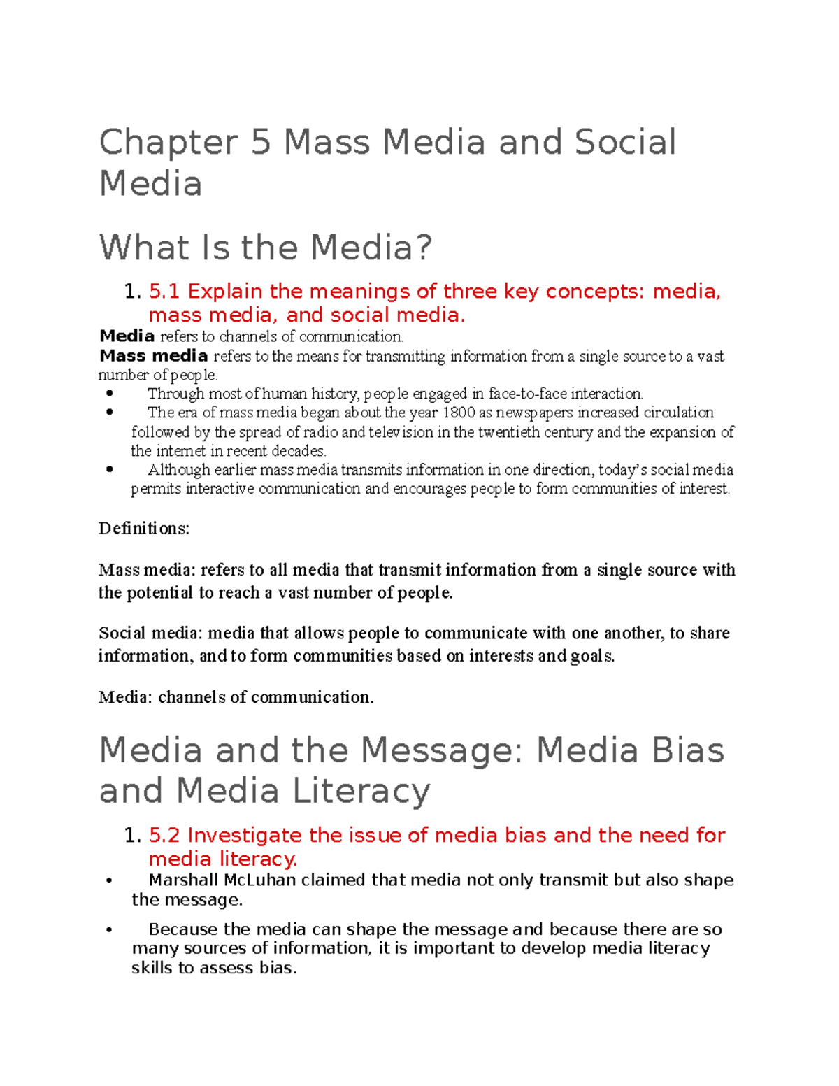 Chapter 5 - Summary of the lecture in the Sociology book - Chapter 5 ...
