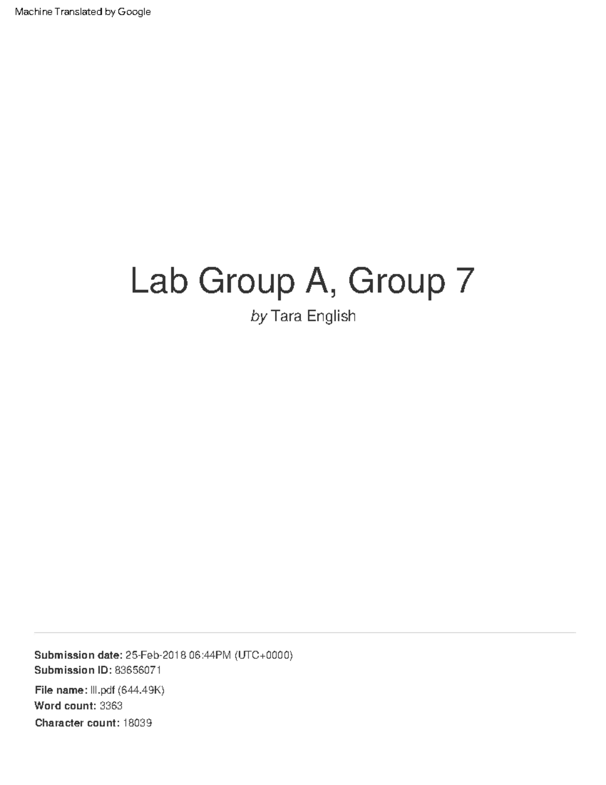formulation lab - Submission ID: 83656071 Character count: 18039 File ...