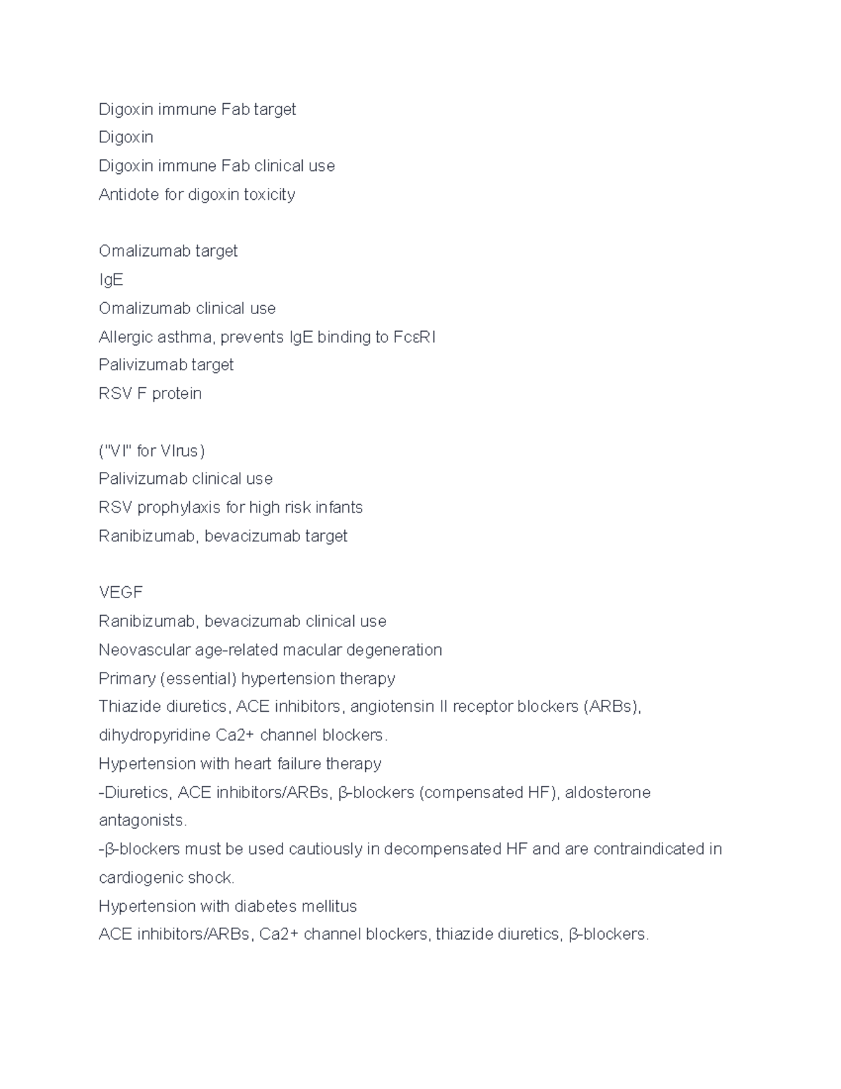 30 nurse psych notes - Digoxin immune Fab target Digoxin Digoxin immune ...