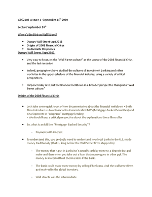 CGSC 1001 Lecture 1-5 - this is good - Lecture 1 // Learning, Memory ...