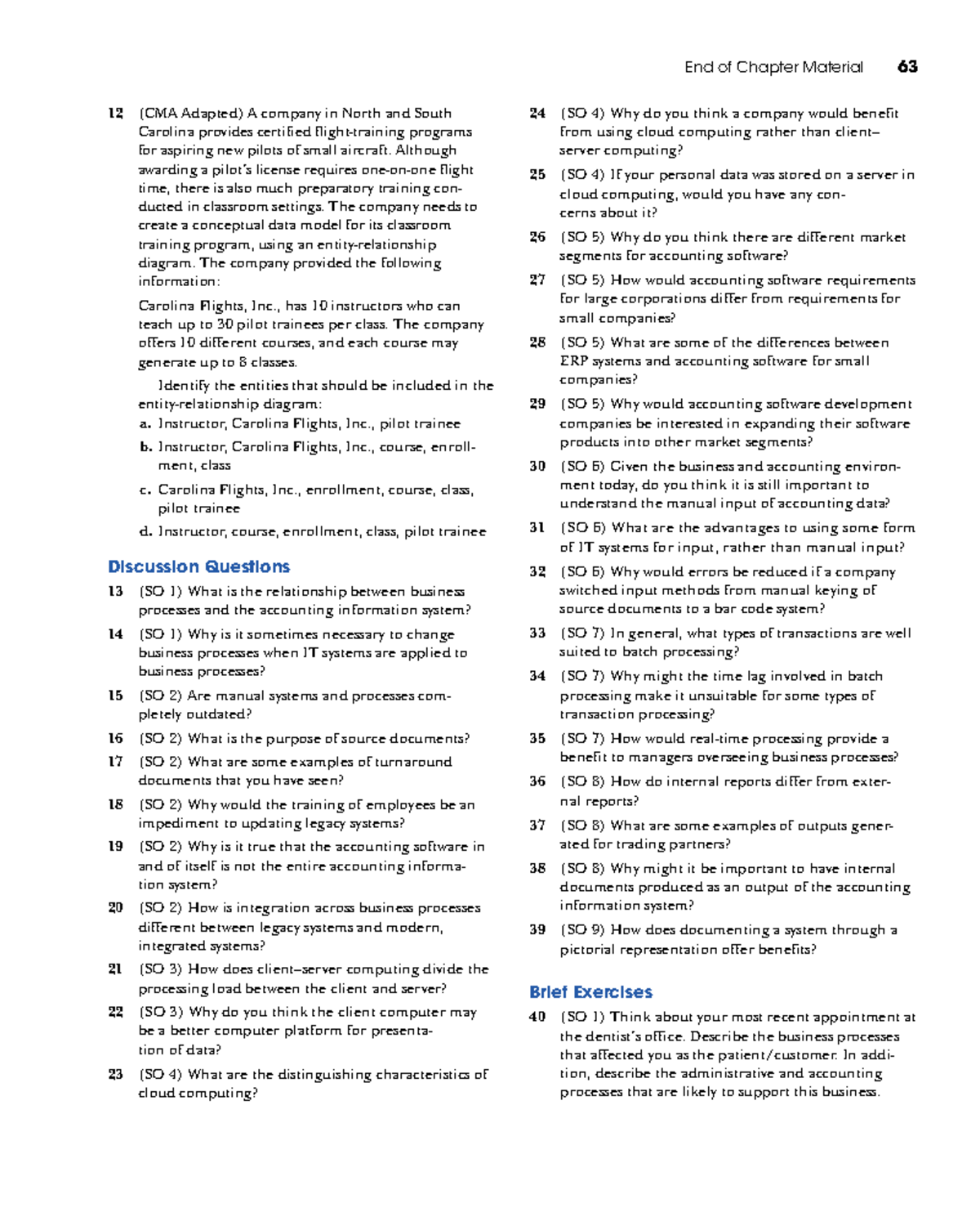 Conceptual Data Model for Classroom Training Program and Relationship ...
