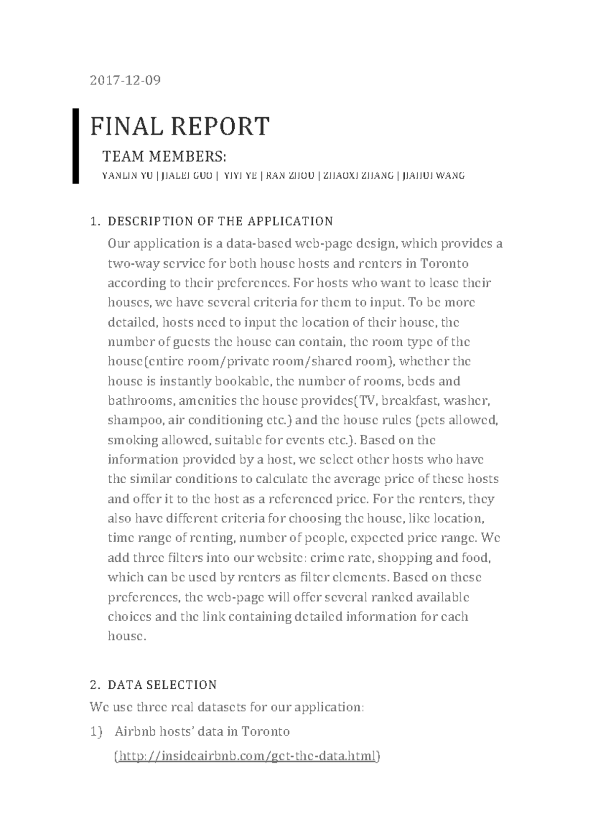 Final report - airbnb projectc diagram - 2017 -12- FINAL REPORT TEAM ...