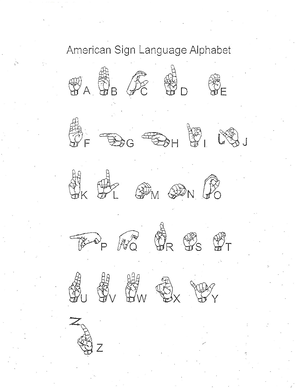 Chapter 1+11 Notes - For Hearing People Only Summary - ASL Notes ...