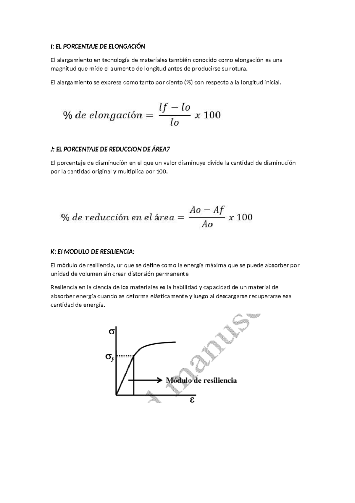Laboratorio - I: EL PORCENTAJE DE ELONGACIÓN El alargamiento en ...