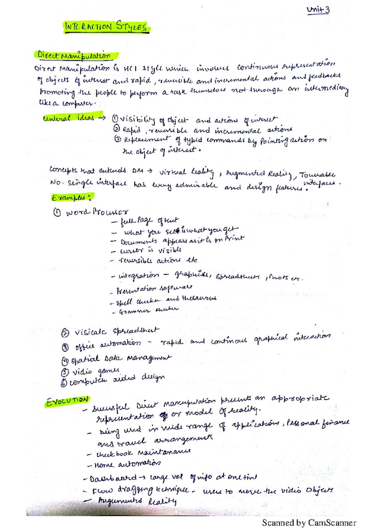 Unit 3 - HCI Unit 3 - Engineering - Studocu