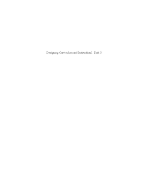OHM2 Task 1 - Task 1 - OHM2 Task 1: Developing a Reflective Practice ...