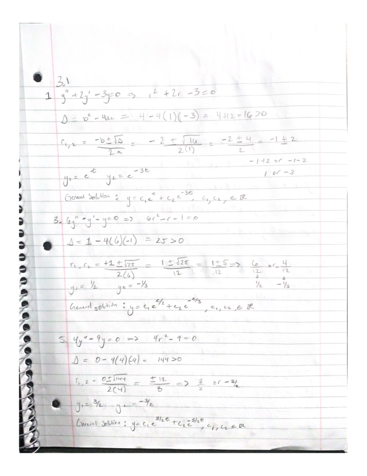 308HW3 - n/a - MATH 308 - Studocu