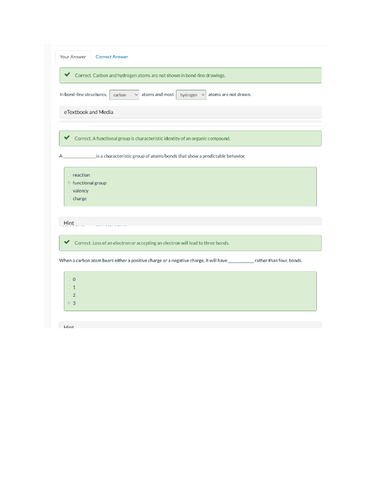 CHEM331 ch2 - SUMMER ONLINE COURSE HOMEWORK - CHEM 331 - Iowa State ...