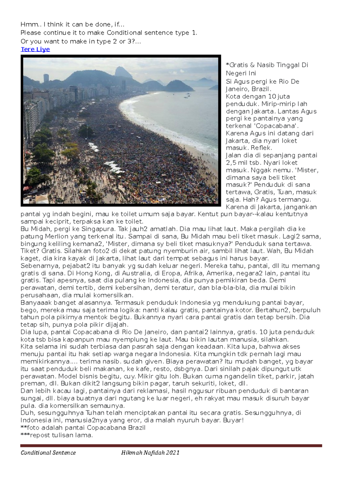 What do you think Condcen TYPE 123 - Hmm.. I think it can be done, if ...