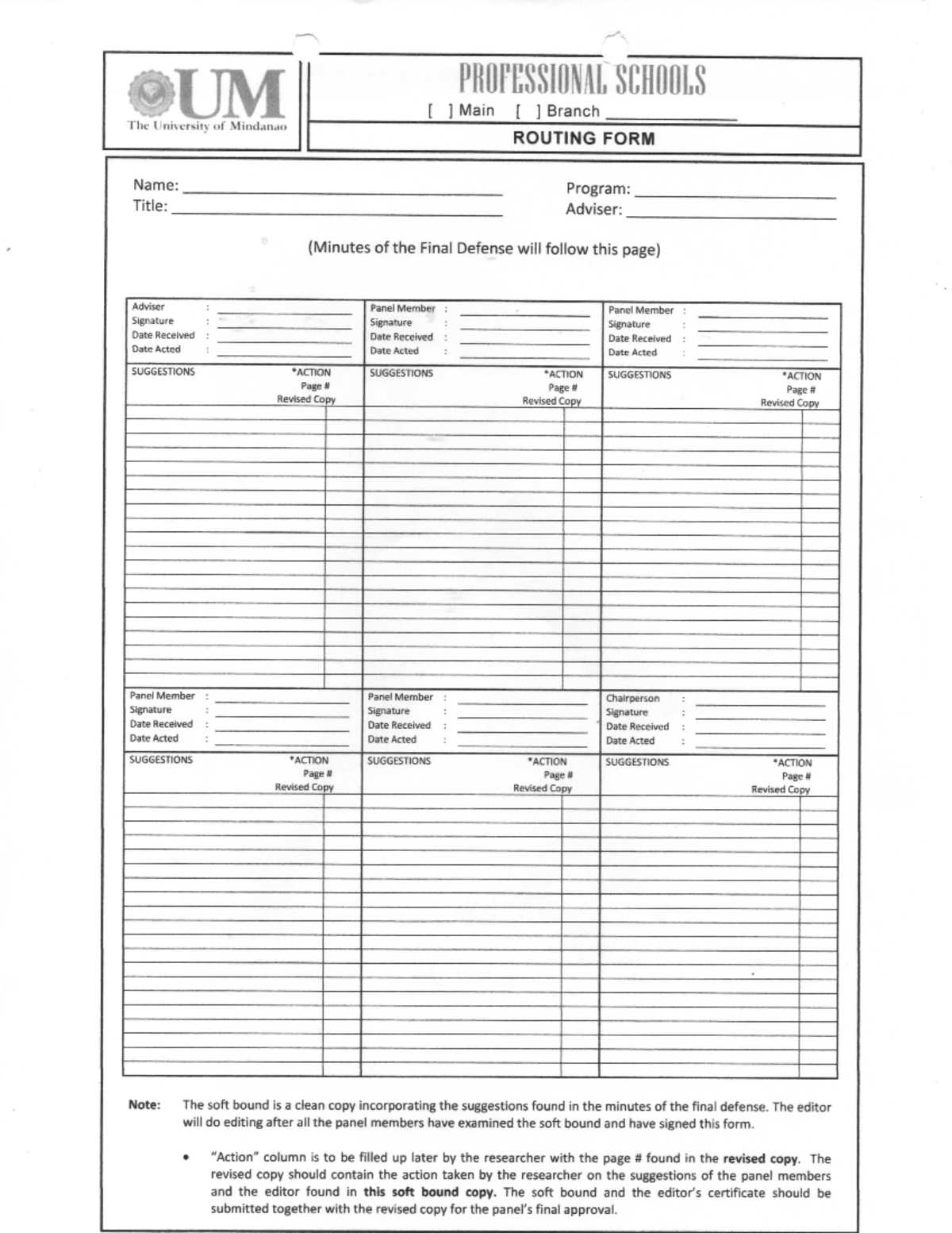 Routing-FORM - Routing-FORM ROUTING NOUTING - Tourism Management - Studocu