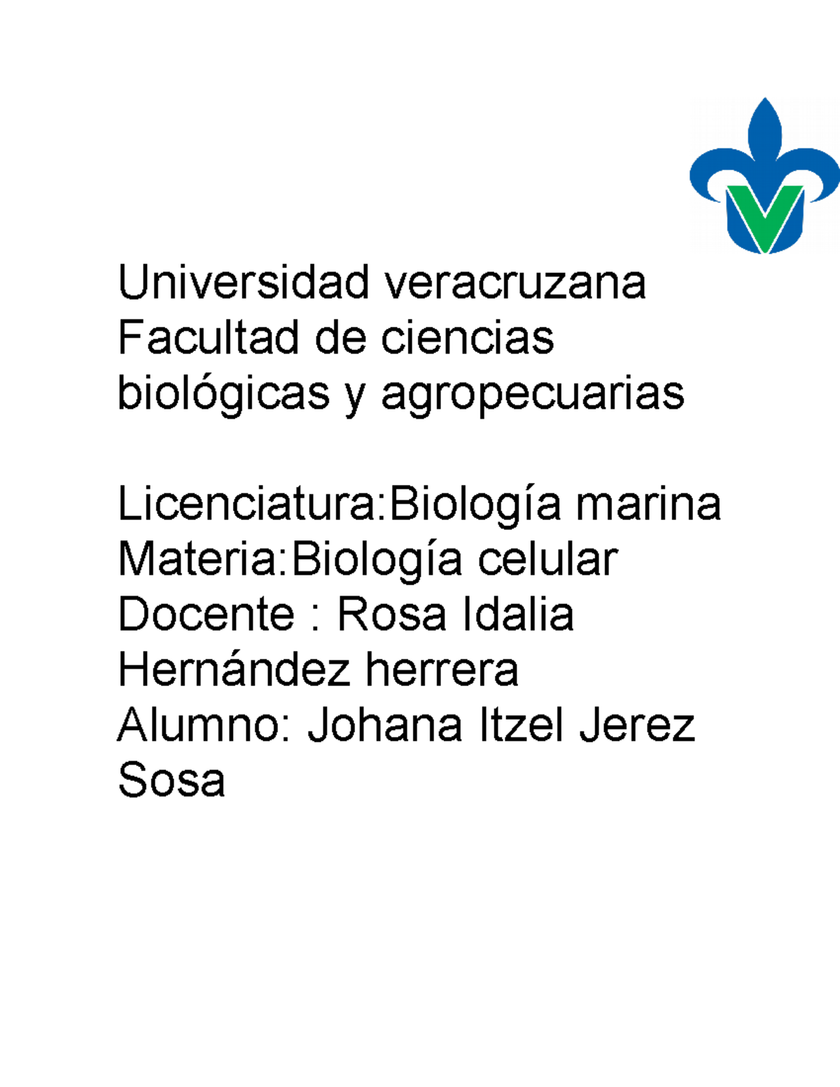 Act7 ATP y babosa marina - Universidad veracruzana Facultad de ciencias biológicas y ...