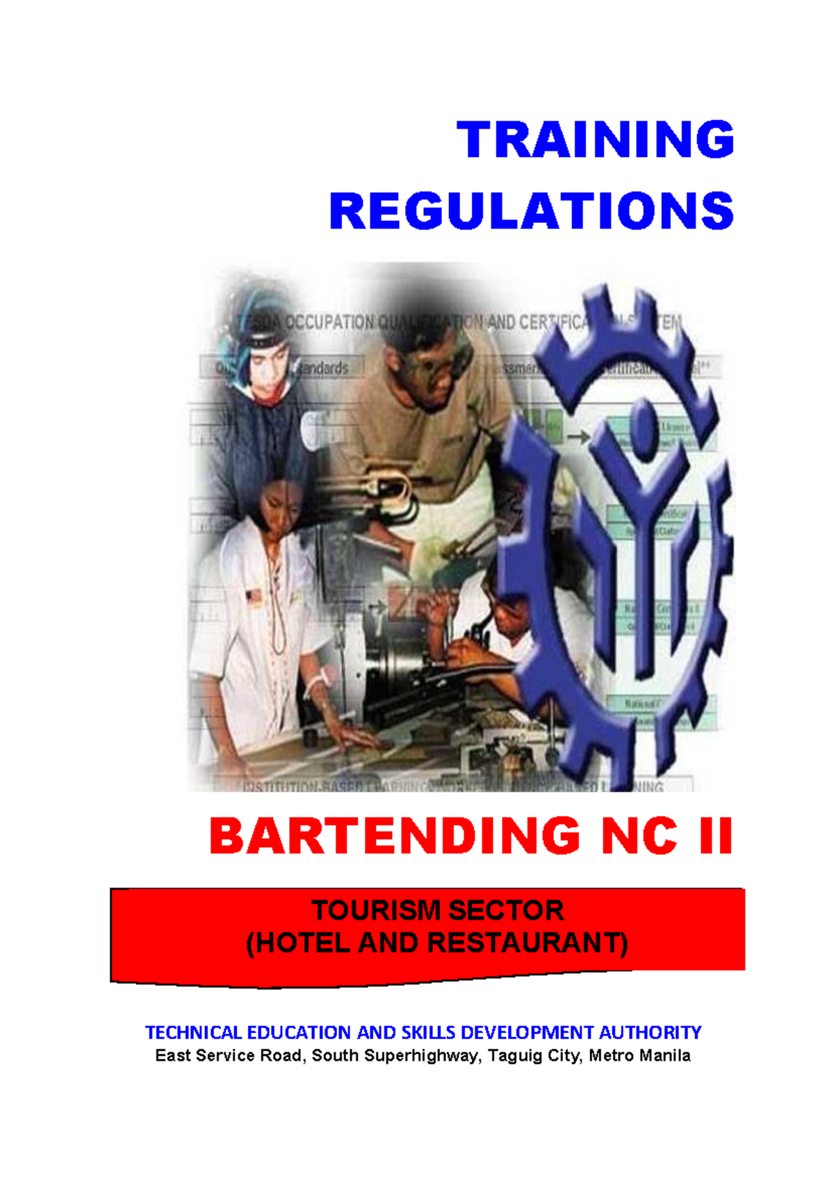 Httpswww.tesda.gov - Tesda Training Regulations - BARTENDING NC II ...