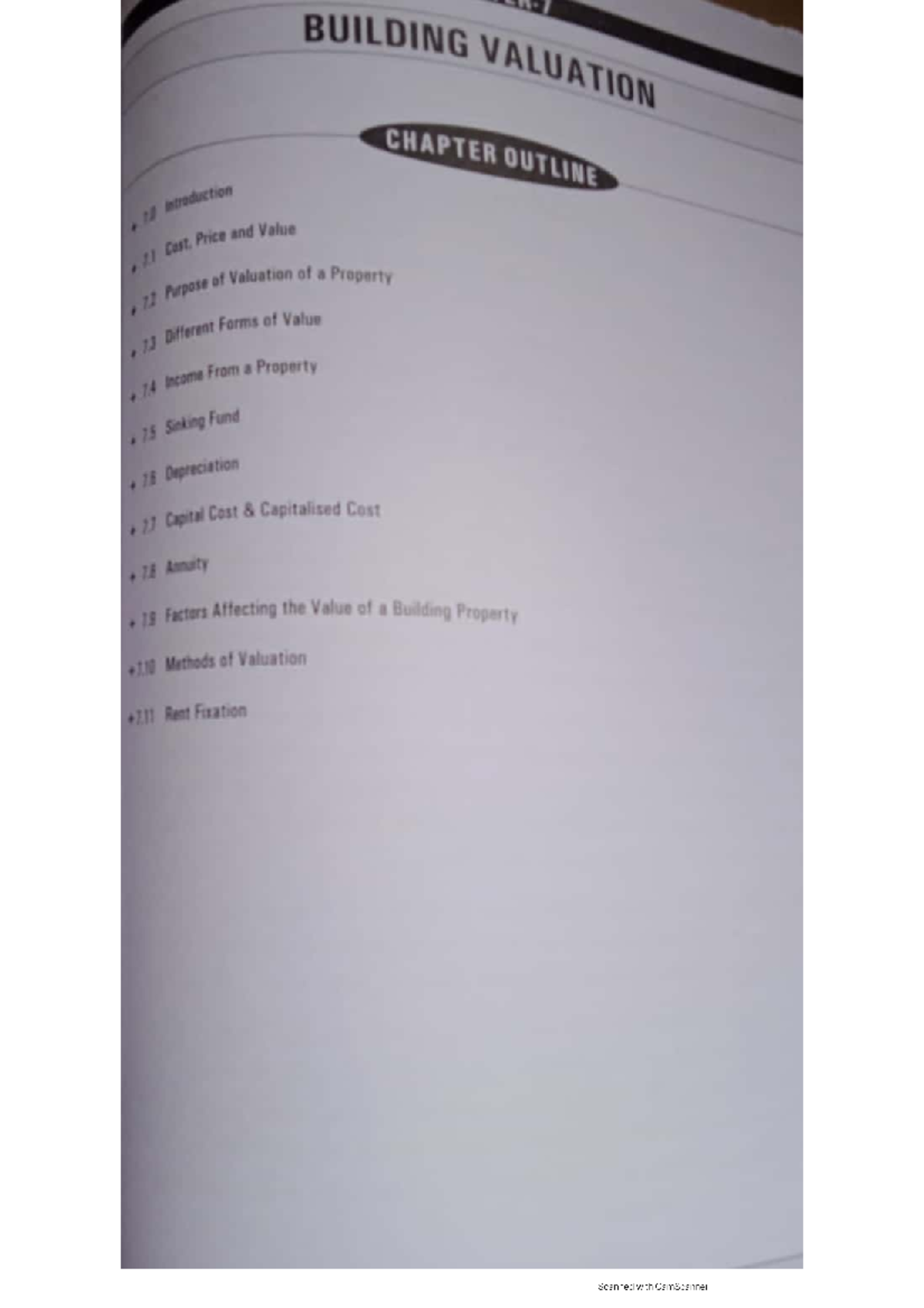 Valuation - class notes - Mathematics-I - Studocu