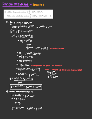 MATH 2552 Differential Equations - Separable Equations-Notes - MATH ...