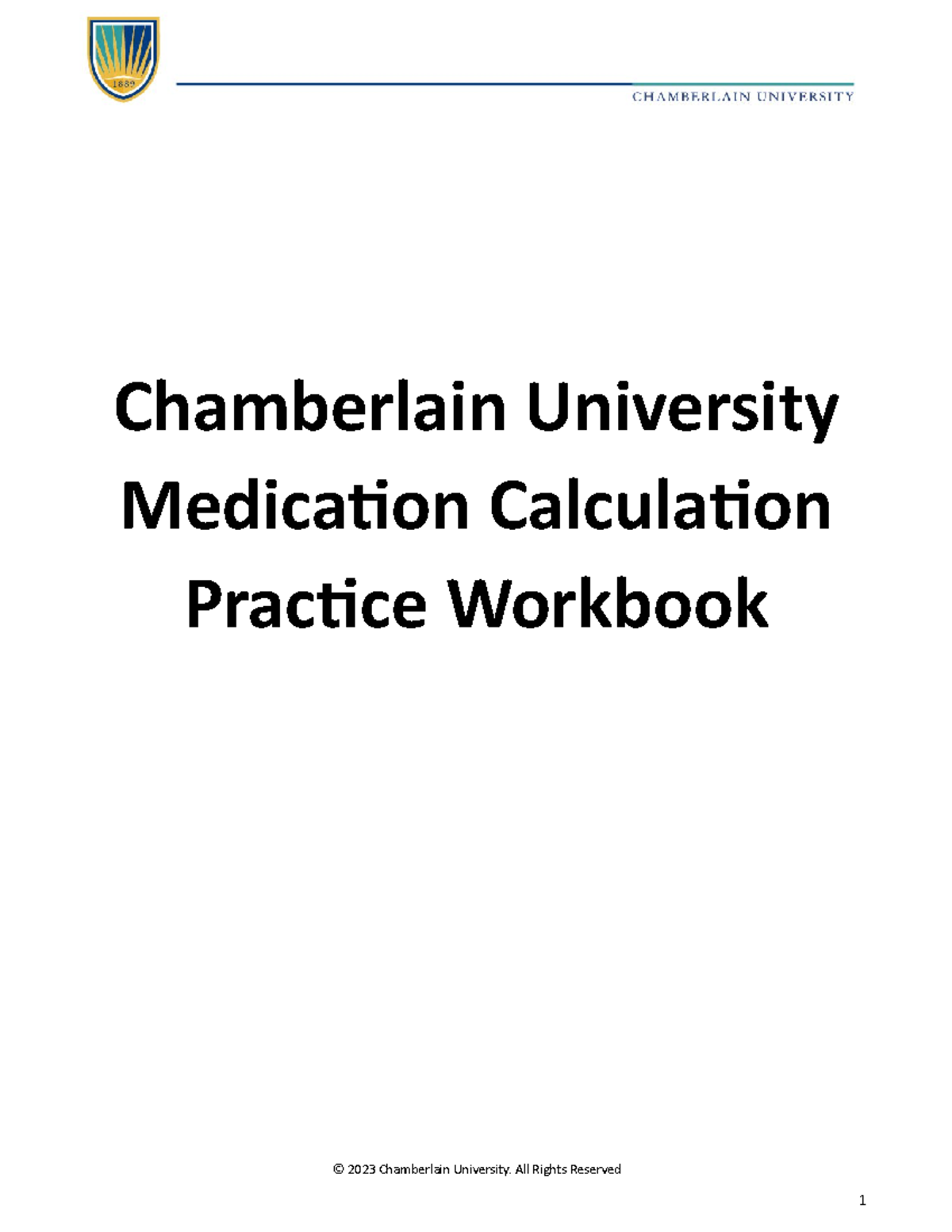 Nvcas+med+calc+practice+question+workbook - © 2023 Chamberlain ...
