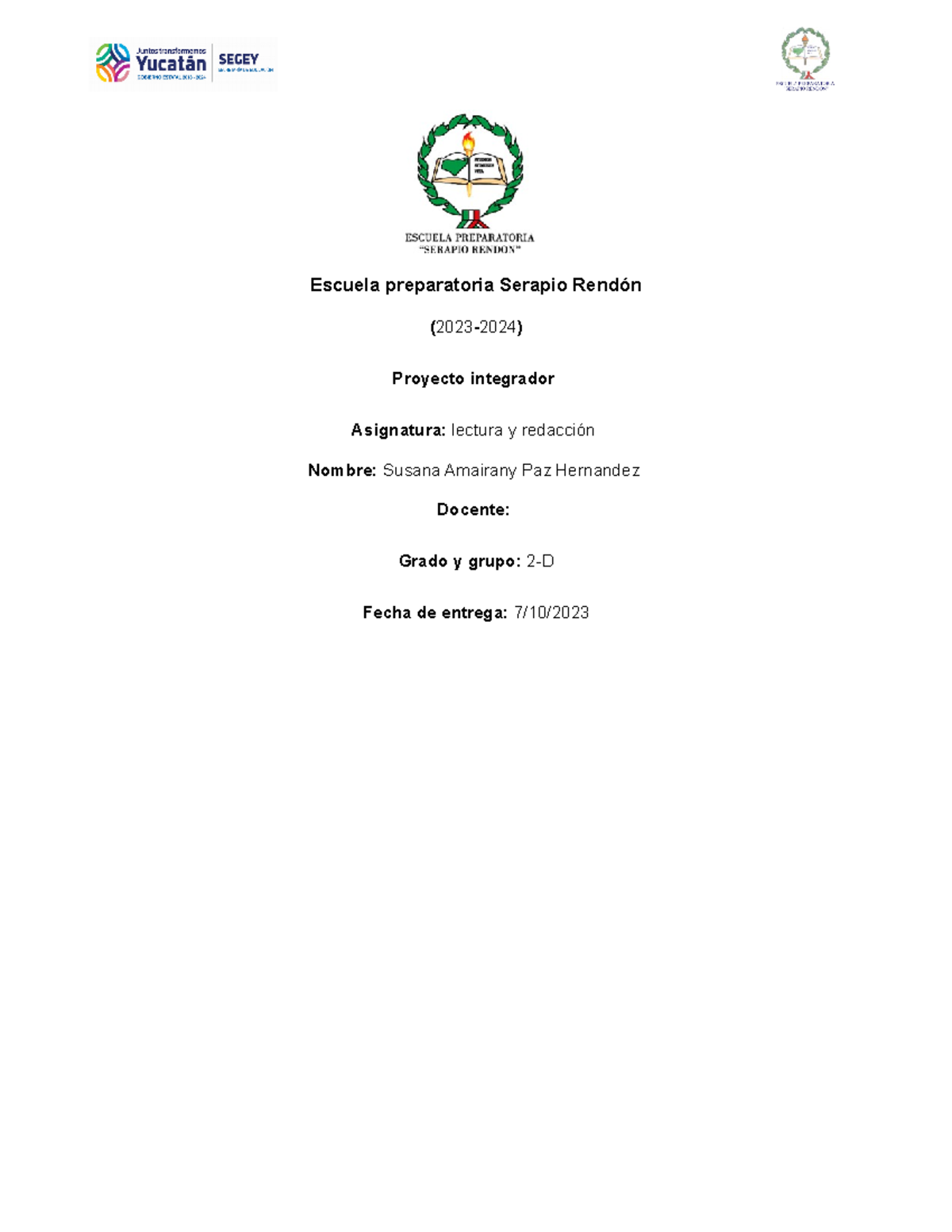 Prod Int B 1-Amairani Paz Hernandez - Escuela preparatoria Serapio ...