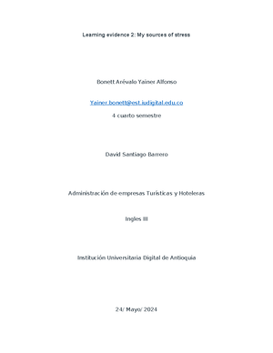 Examen Learning Evidence 4 – Final Exam - Learning Evidence 4 – Final ...