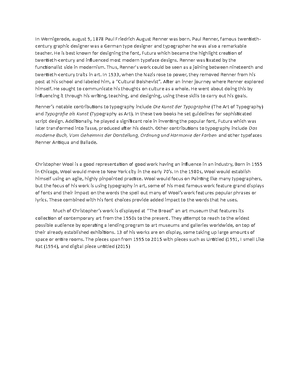 Typography chapter 1 Study notes, Chris HARD - Chris Hard Intro to ...